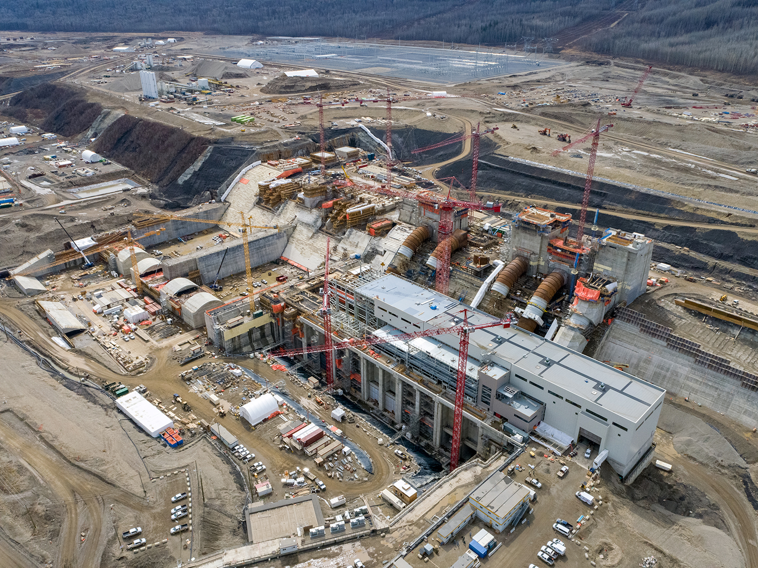 Dam construction 2021 | Site C